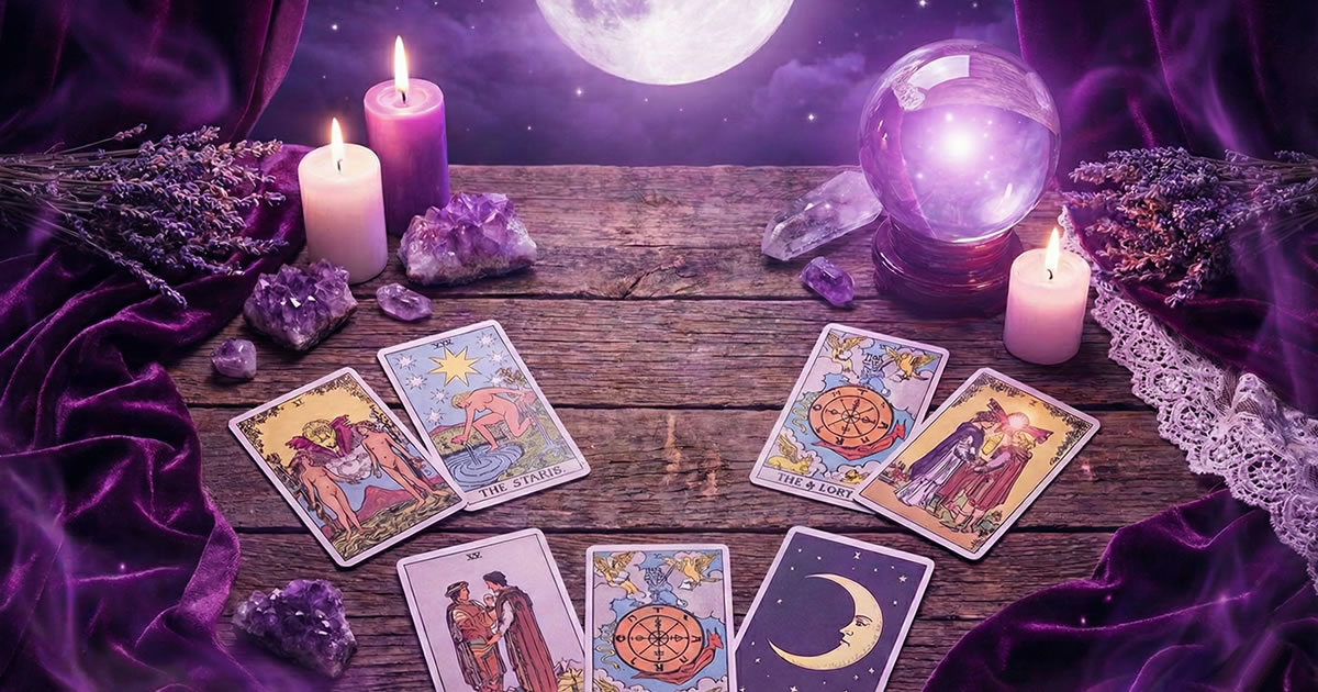 Tarot do Amor Grátis - Revelação Online e Destino em Tempo Real